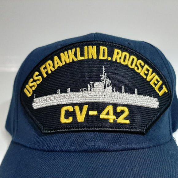 Accessories | Us Navy Uss Franklin D Roosevelt Cv42 Mens Cap | Poshmark